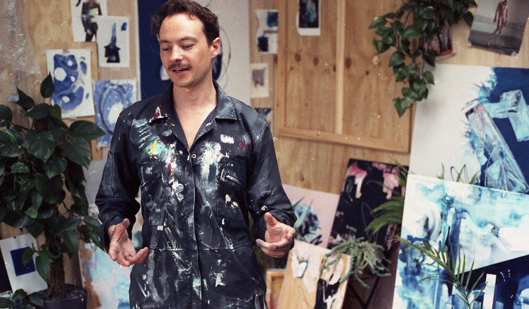 Pilgrm - Artist Marcus Aitken at The Pilgrm